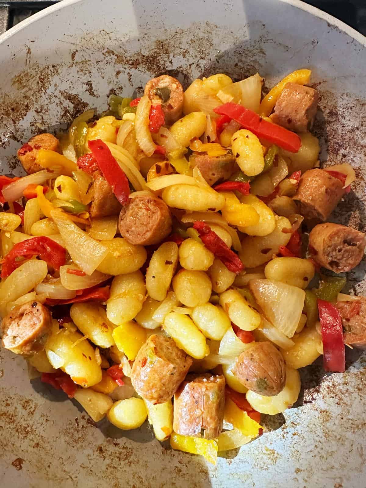 Breakfast Gnocchi - Lesswithlaur