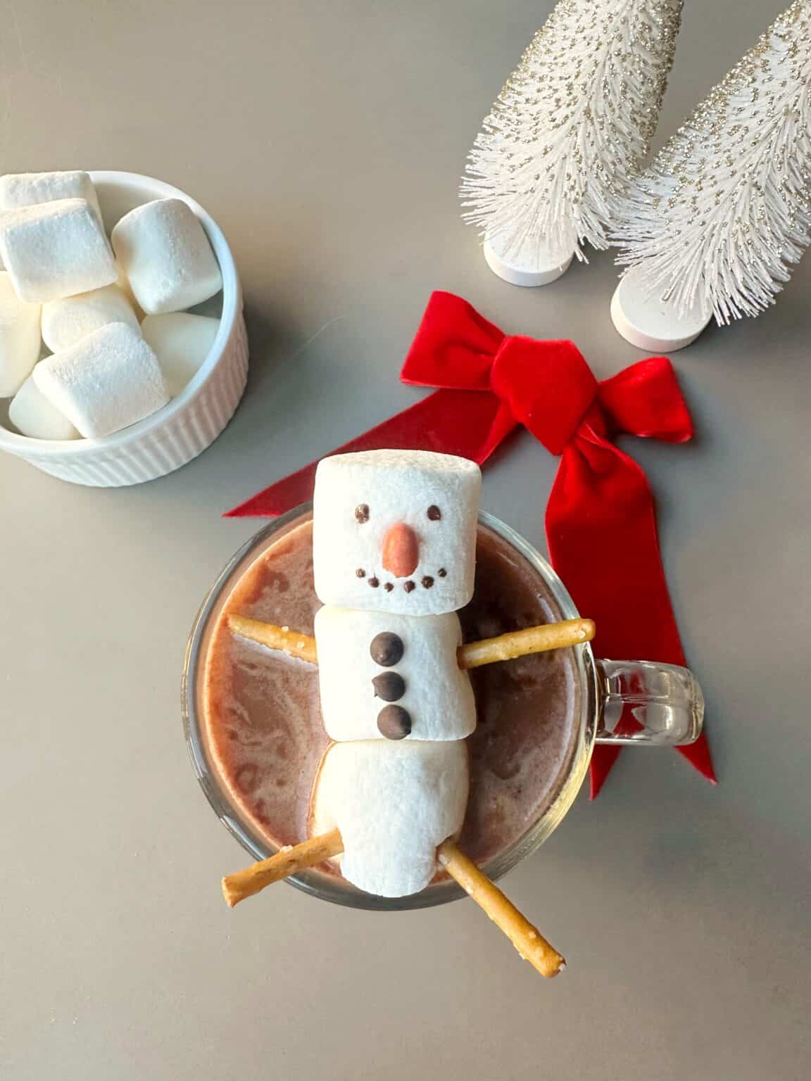 Marshmallow Snowman - Lesswithlaur