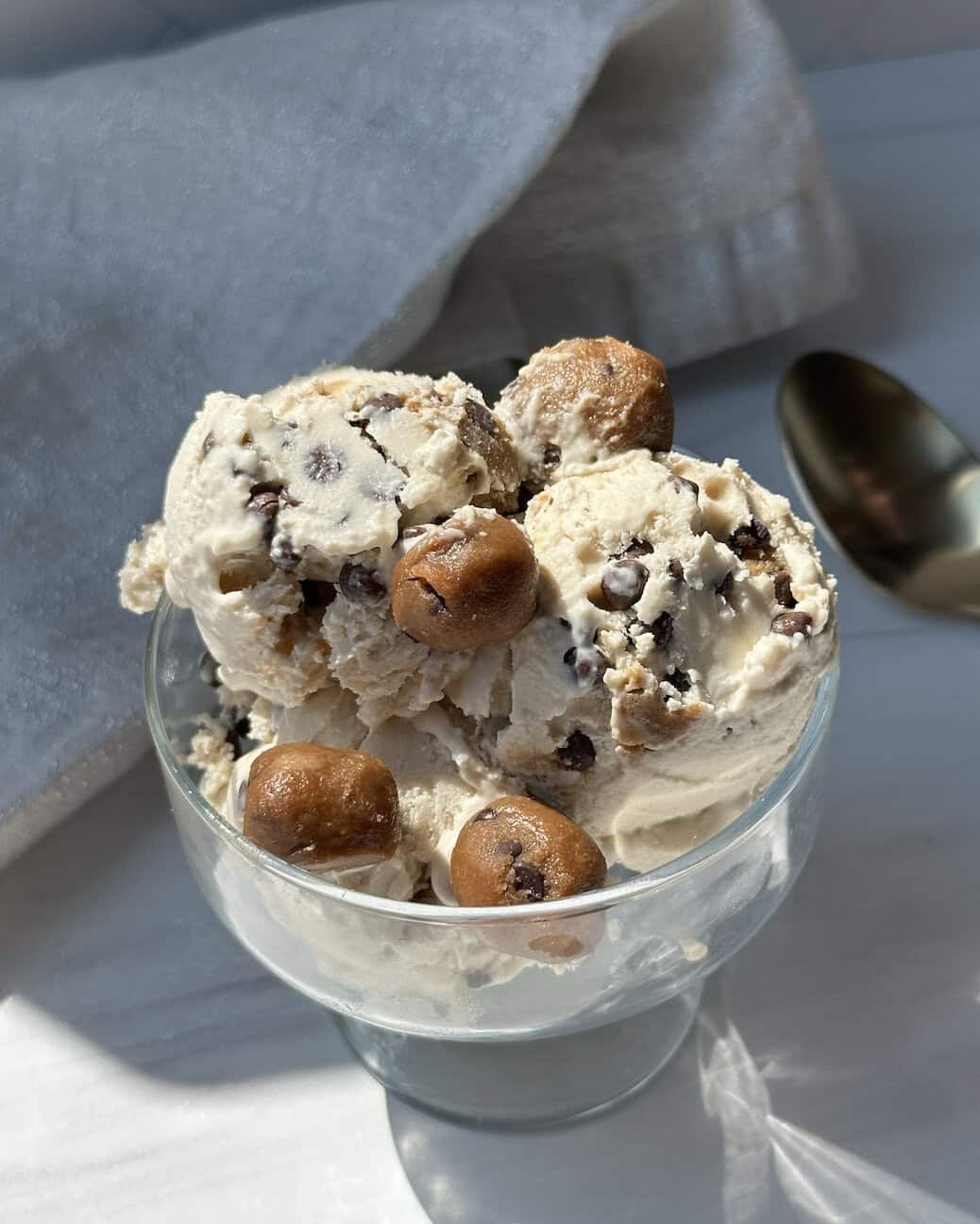 Gluten Free Cookie Dough Ice Cream - Lesswithlaur