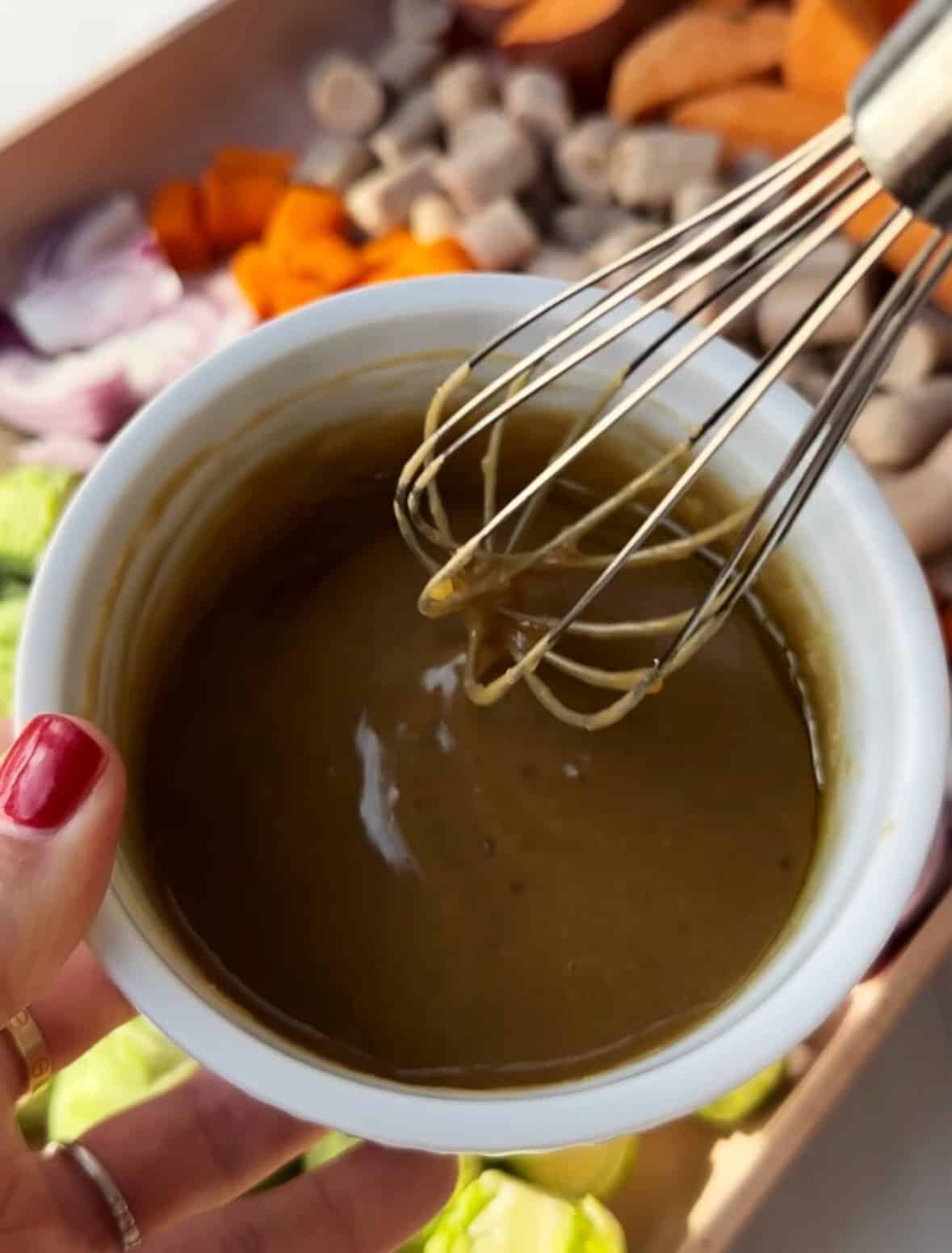 Chicken Apple Sausage Sheet Pan Dinner - Lesswithlaur