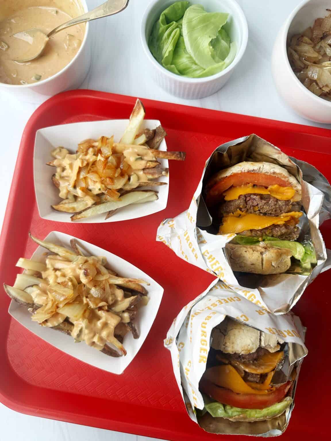 Copycat In N Out Burgers (Gluten Free) - Lesswithlaur