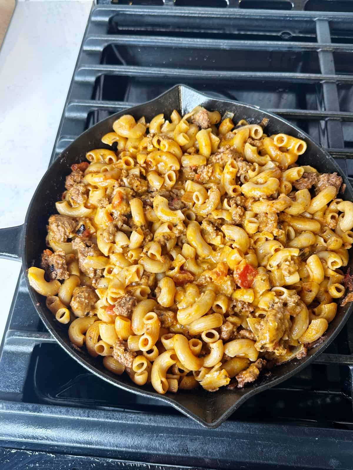 Gluten Free Hamburger Helper - Lesswithlaur