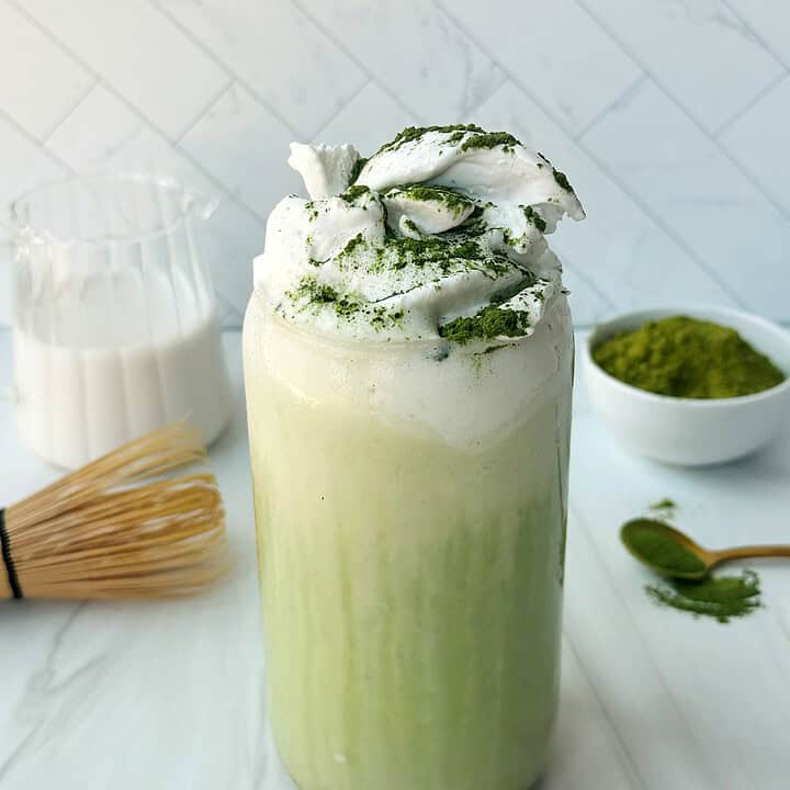 Matcha Milkshake - Lesswithlaur