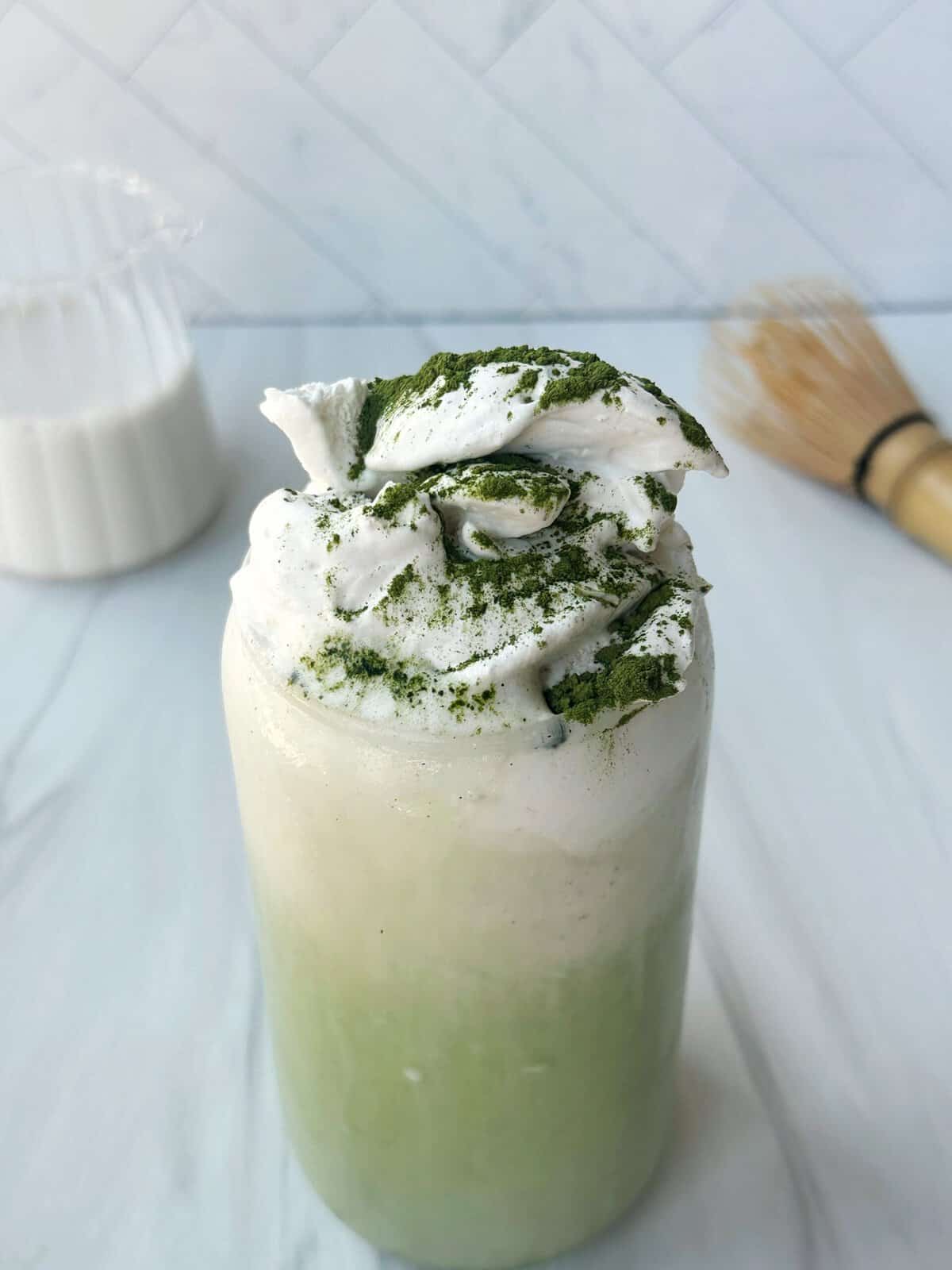 Matcha Milkshake - Lesswithlaur