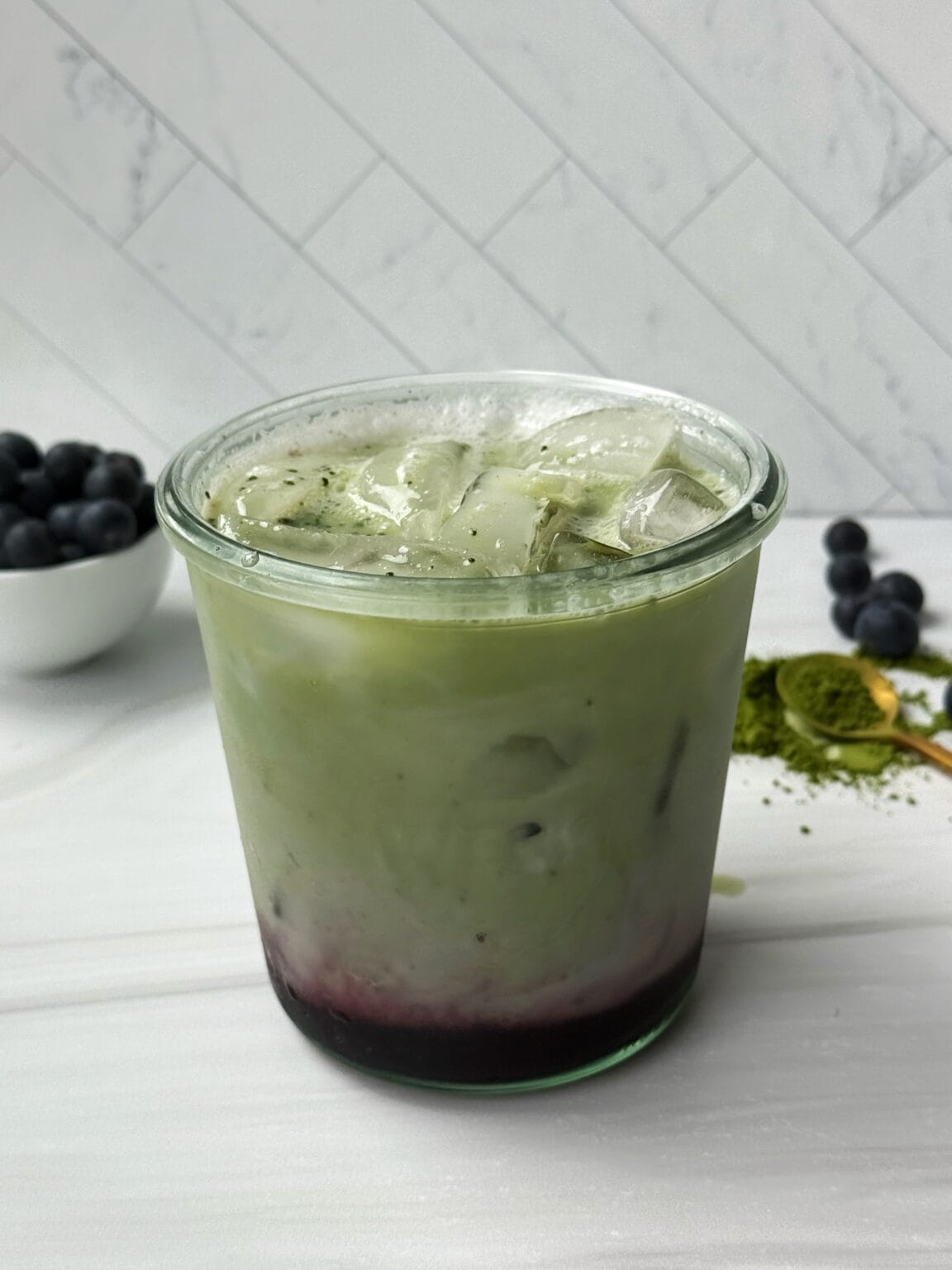 Blueberry Syrup For Coffee (Or Matcha) - Lesswithlaur