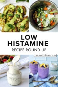 My Staple Low Histamine Recipes That I Make On Repeat - Lesswithlaur