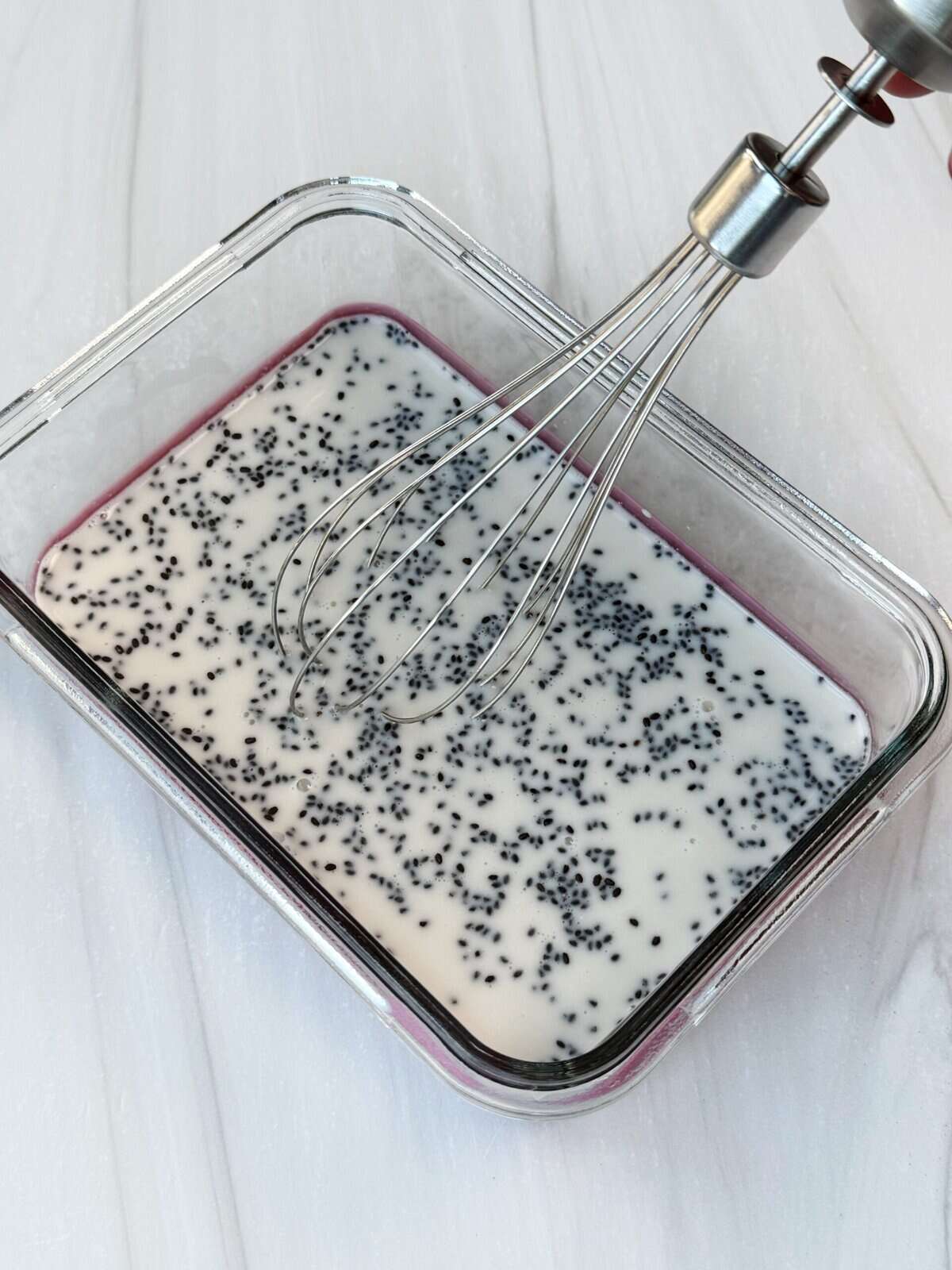 Basil Seed Pudding - Lesswithlaur